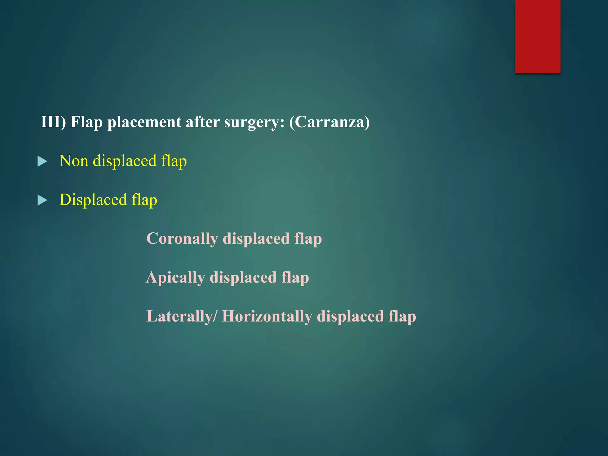 Flap surgery | PPTX
