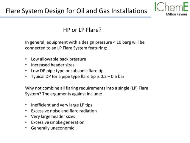 flare-system-design-for-oil-and-gas-installations-chris-park.pptx ...