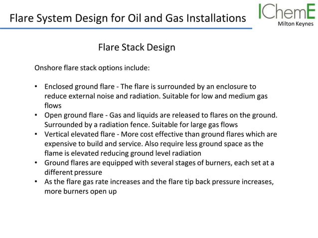 flare-system-design-for-oil-and-gas-installations-chris-park.pptx ...