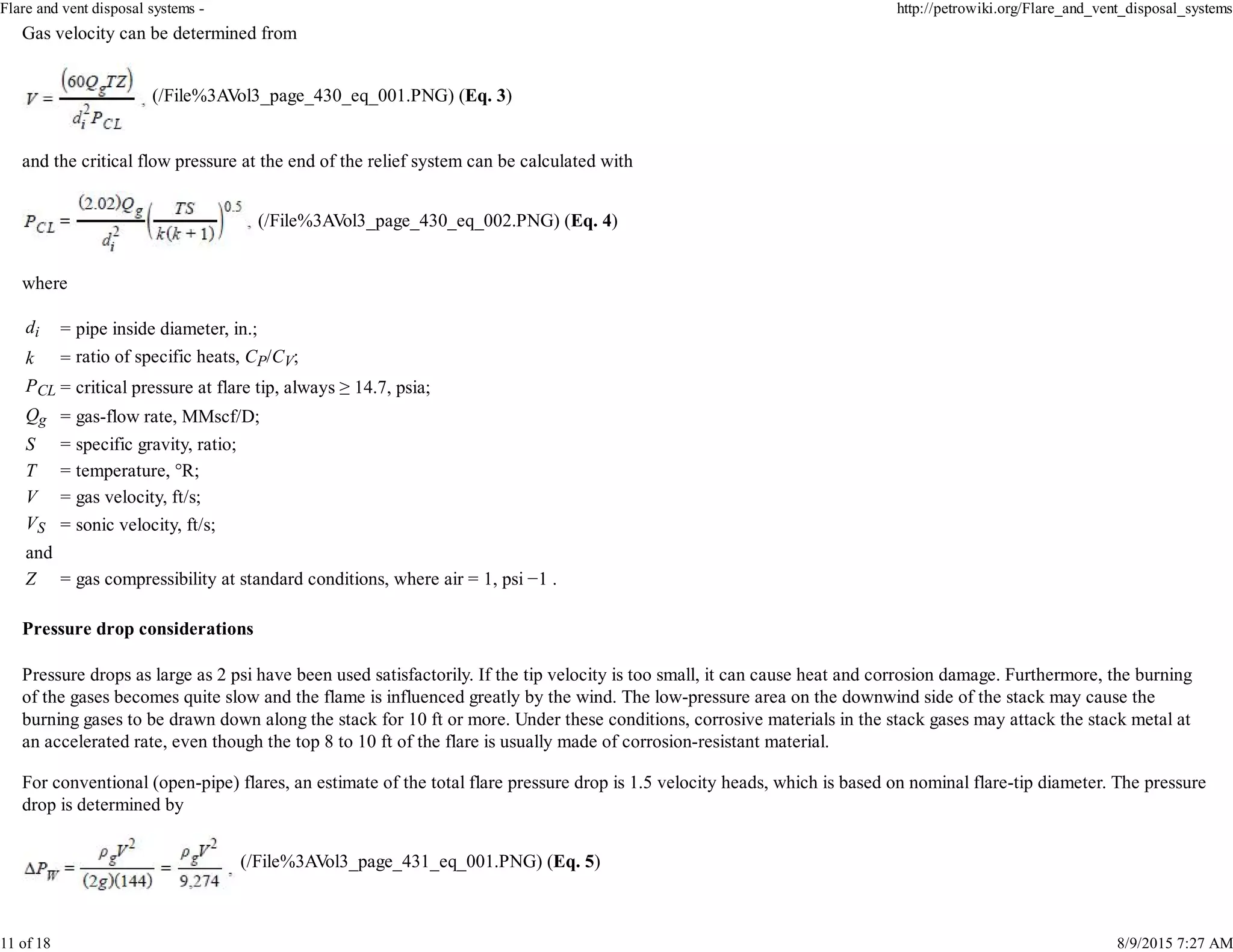 Flare and vent disposal systems molcularseal - | PDF