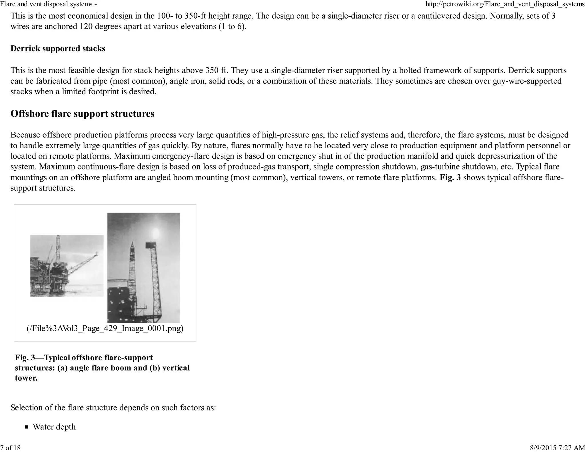 Flare and vent disposal systems molcularseal - | PDF