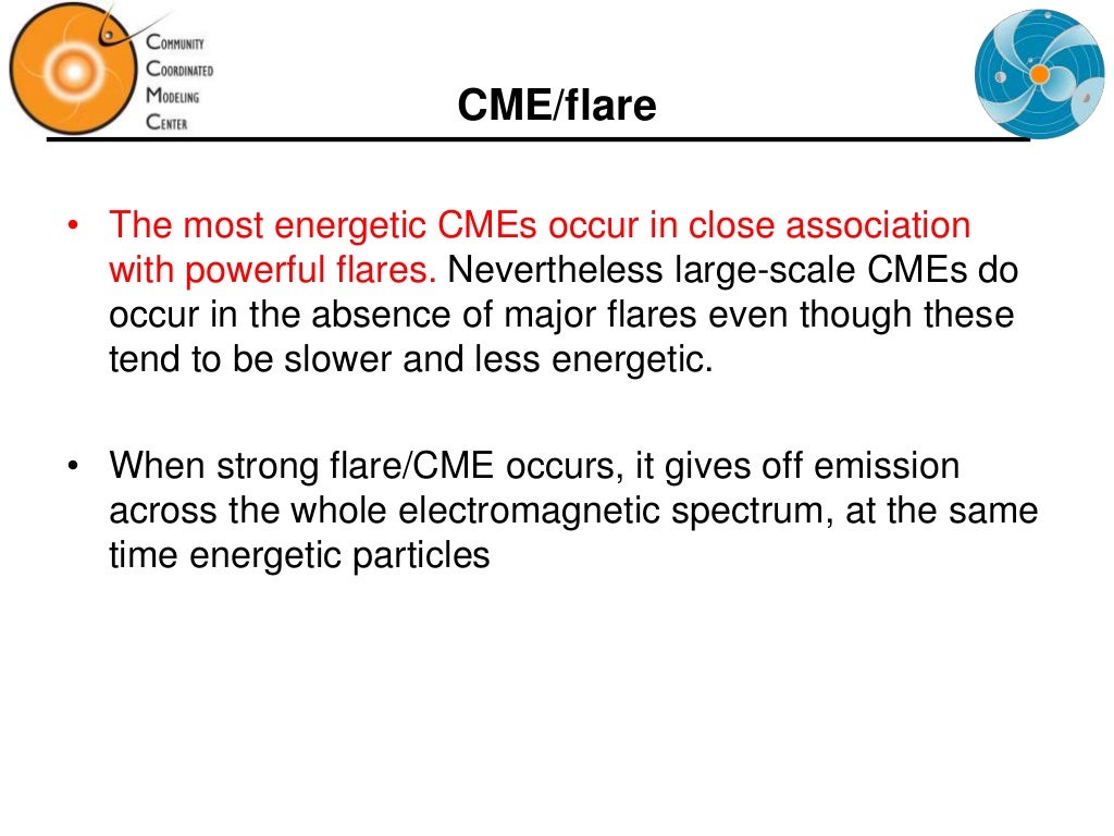 Solar Flares & Coronal Mass Ejections (CME's) | PPTX