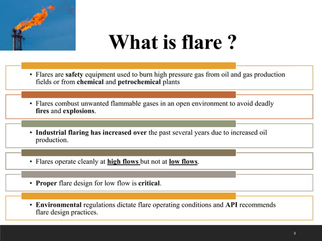 Flare technology | PDF