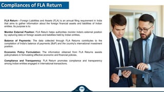 Annual FLA Return - Foreign Liabilities and Assets 2023 | PPTX