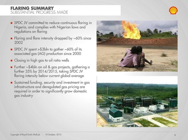 SPDC Flares Reduction Programme | PDF