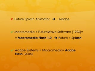 Origens i evolució del flash | PDF