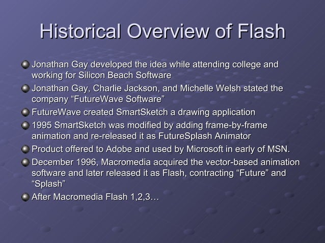 Flash/ActionScript | PPT