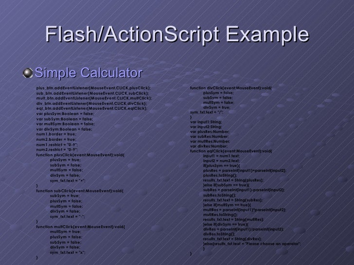 Flashactionscript