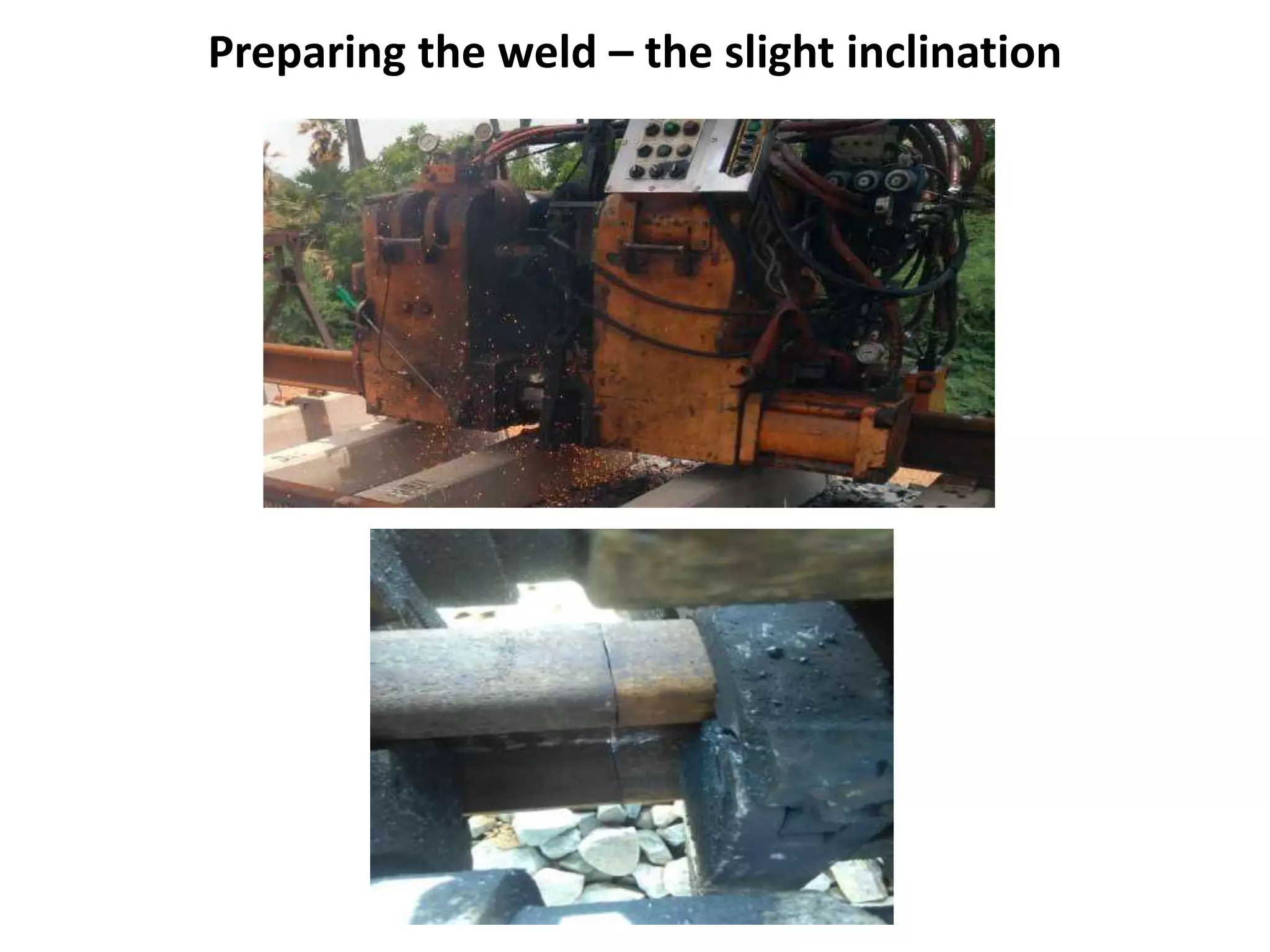 Flash butt welding of rails | PPTX