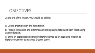 Flash-Graphic Fiction Powerpoint Presentation | PPTX