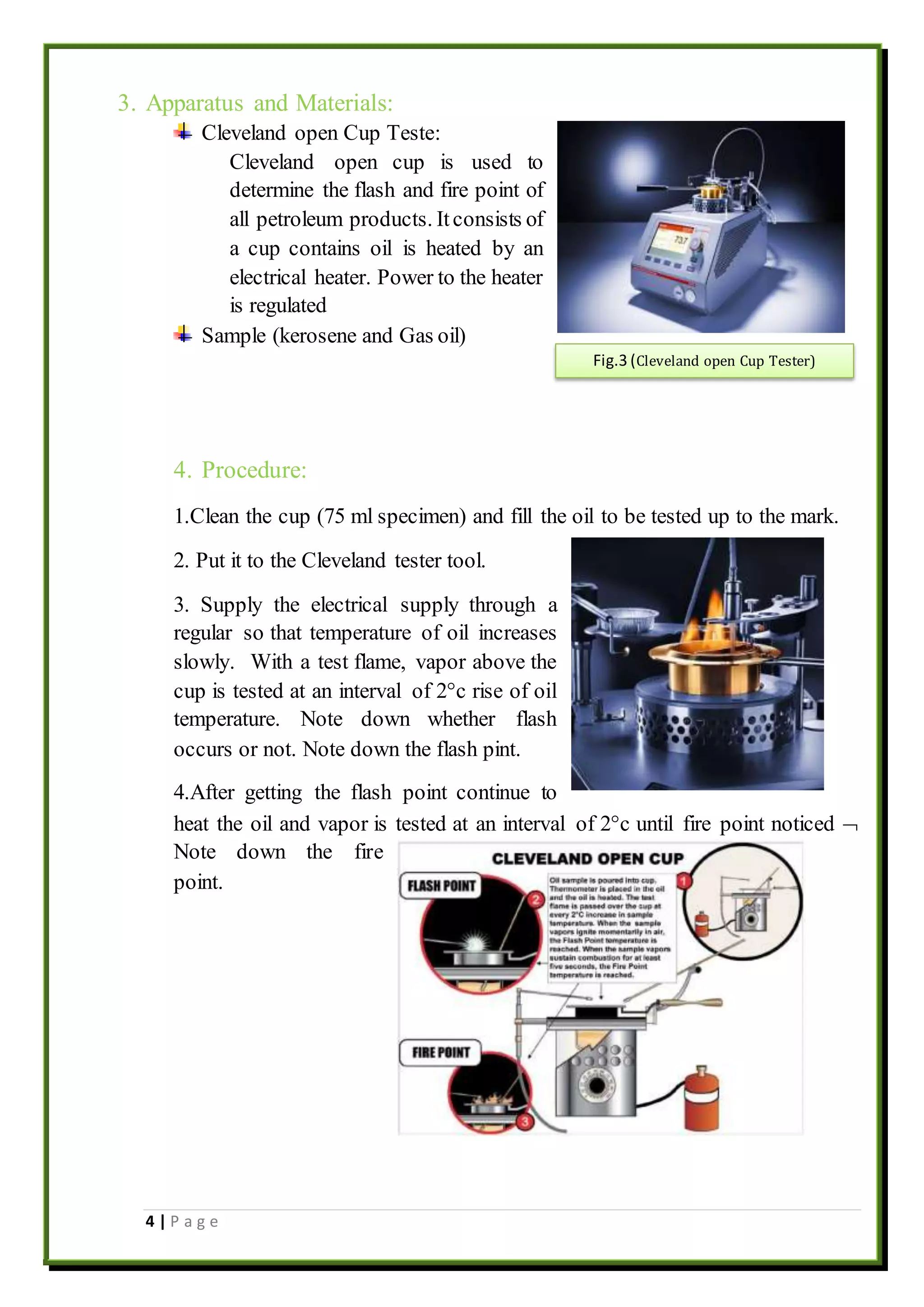 Flash point determination by-Diar Ismail | DOCX