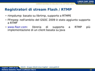 Flash e software libero | PDF