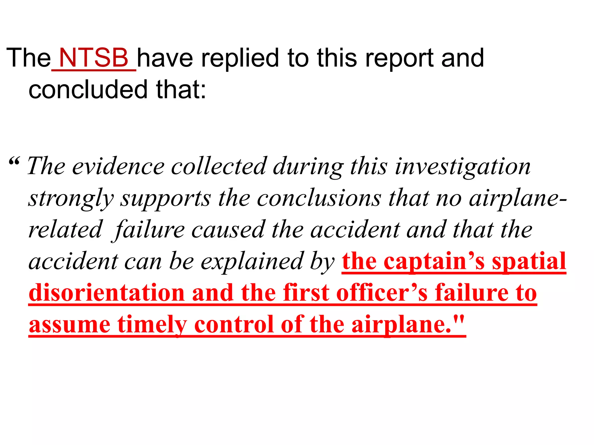 Flash airlines flight 604 | PPTX