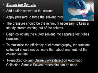 Flash and chiral chromatography | PPTX