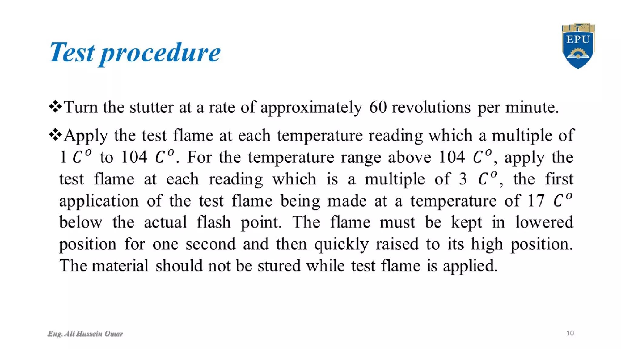 Flash and fire point test | PDF
