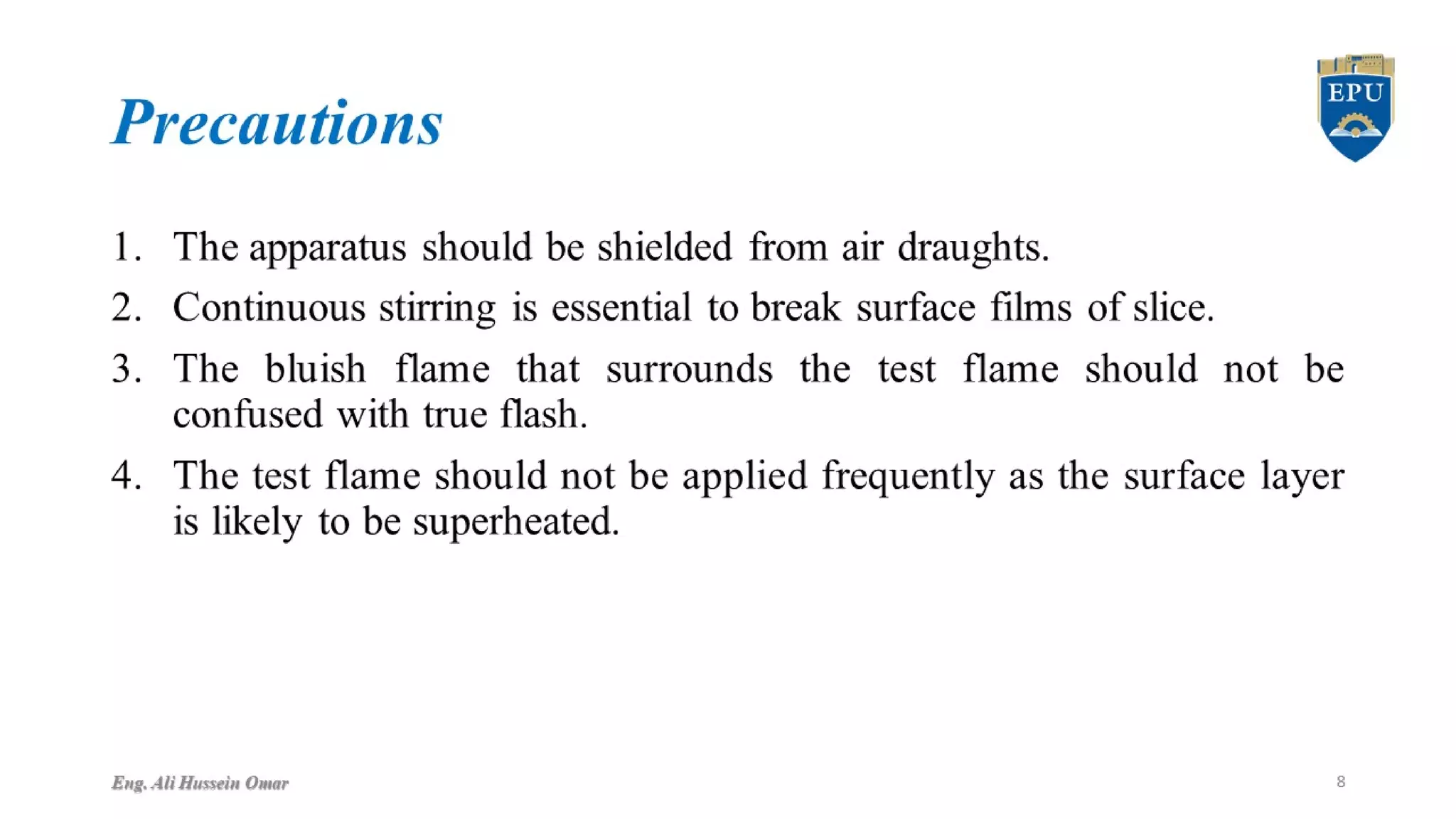 Flash and fire point test | PDF