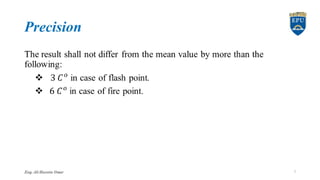 Flash and fire point test | PDF