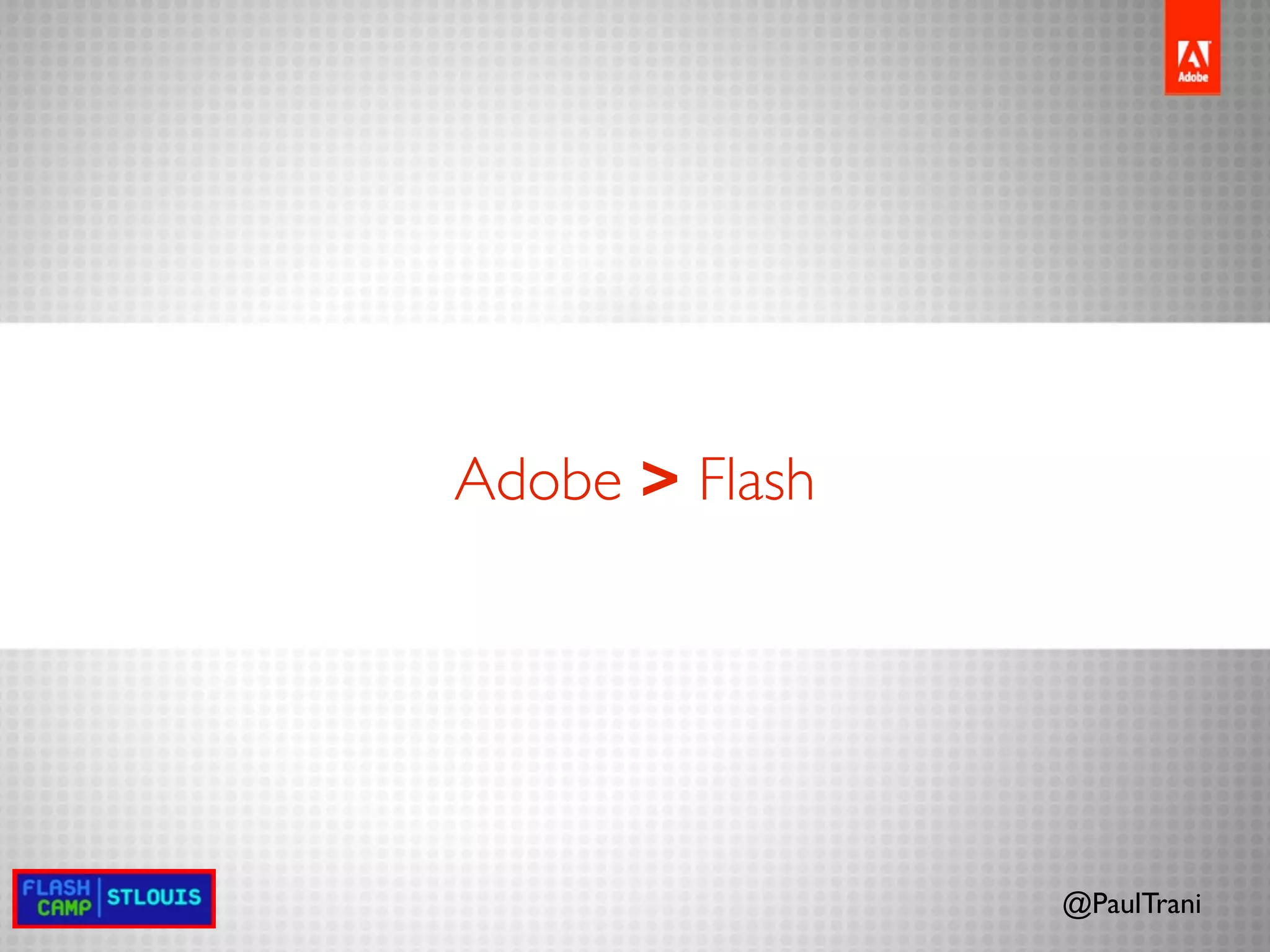 Flash and HTML5 Compared | PPT