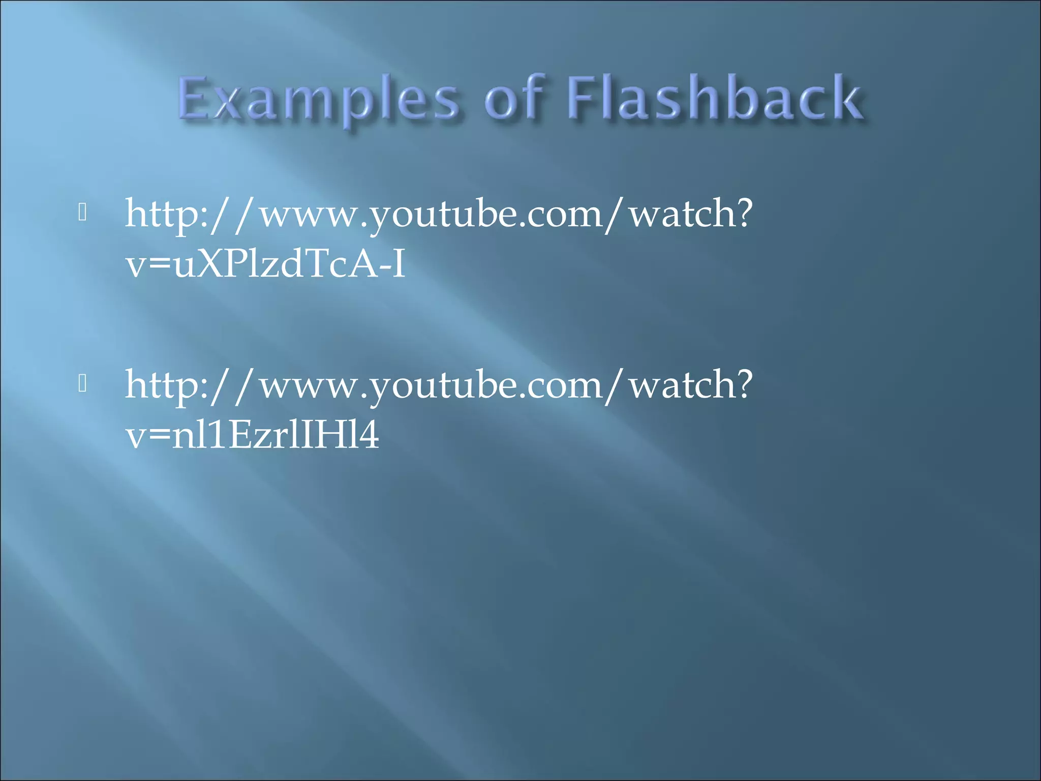 Flashback | PPT