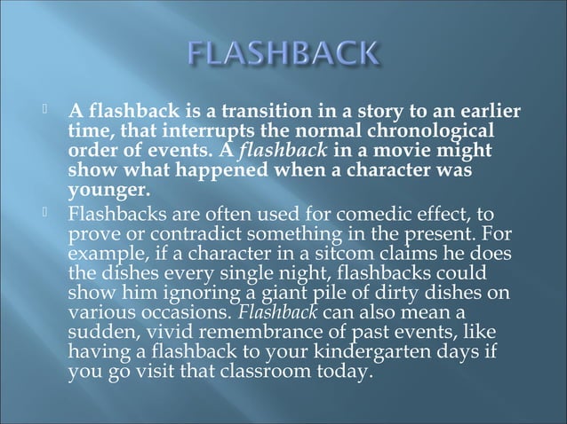 Flashback | PPT