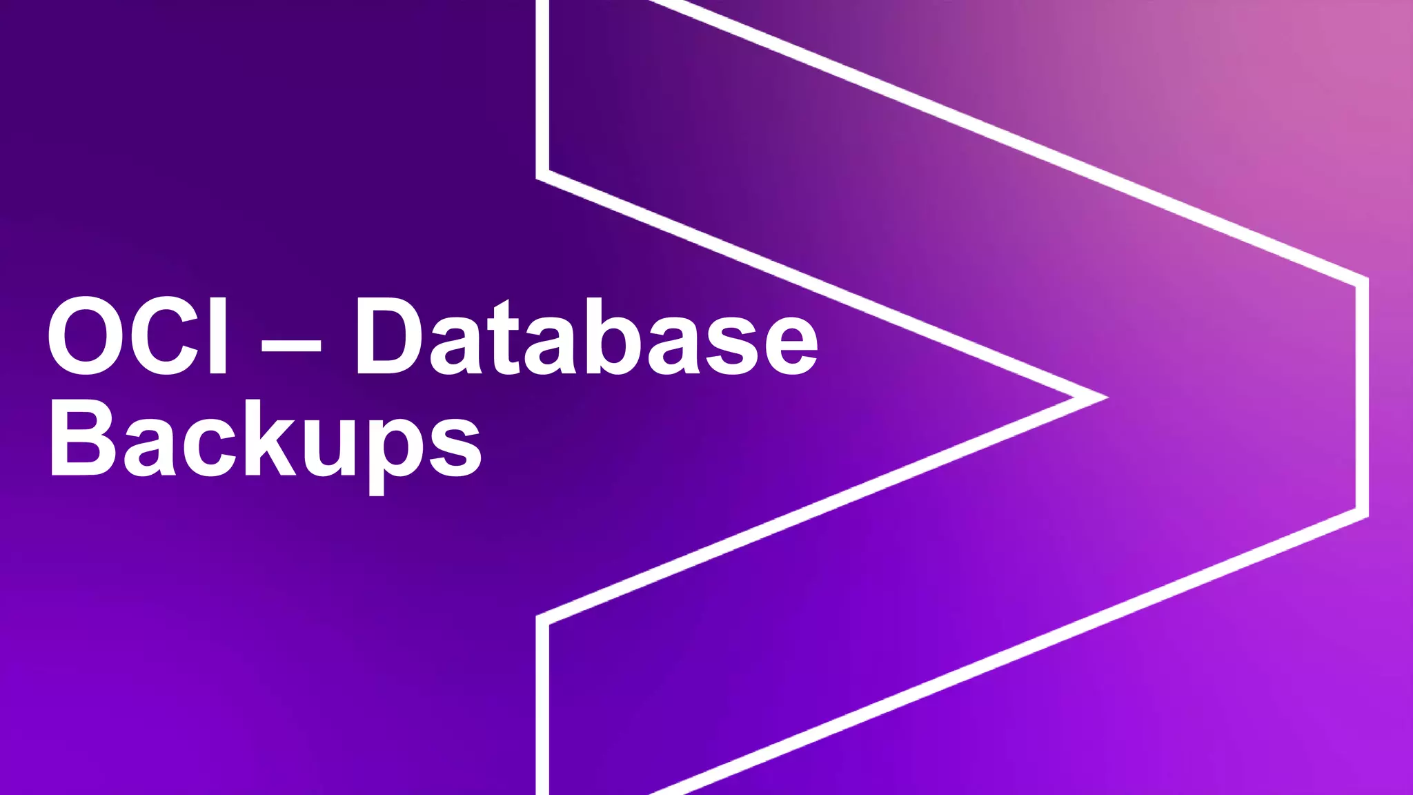 Flashback in OCI | PPT