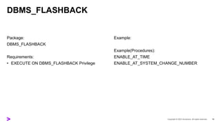 Flashback in OCI | PPT