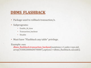 Flashback - The Time Machine.. | PDF | Databases | Computer Software and Applications