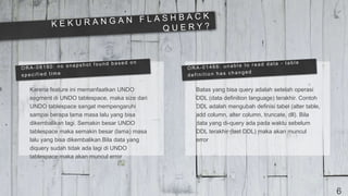 Flashback query pada oracle | PPT