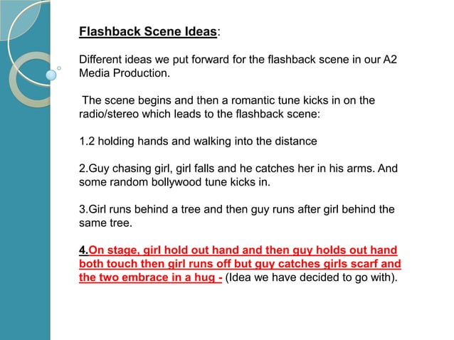 Flashback Scenes | PPTX