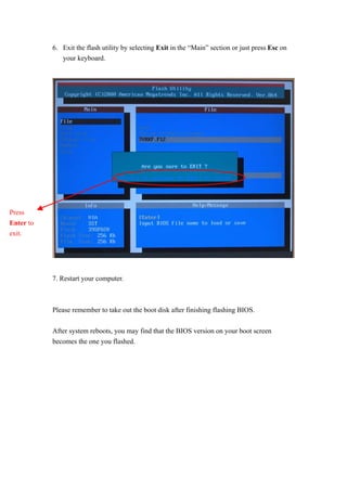 Flashbios dos para placas-mãe chipset x79 | PDF