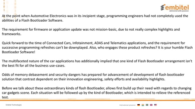 ECU Flashing: Flash Bootloaders that Facilitate ECU Reprogramming ...