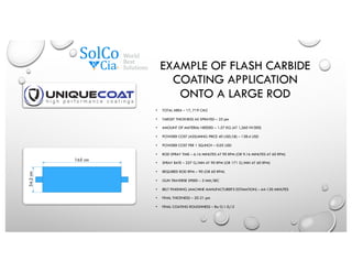 Flash carbide coatings | PDF
