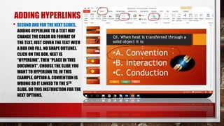 Flash card interactive quiz - final | PPTX