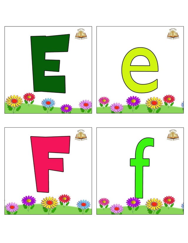 Kad huruf besar dan kecil | PDF