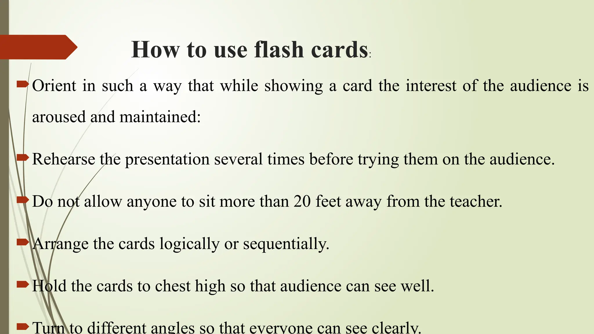 flash card and models nursing education | PPTX