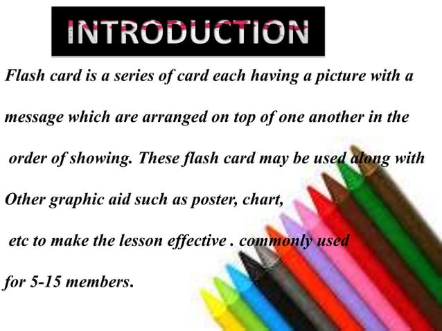 Flash card & flip chart | PPTX