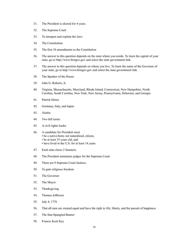 Flashcard questions | PDF | Civic affairs | Politics