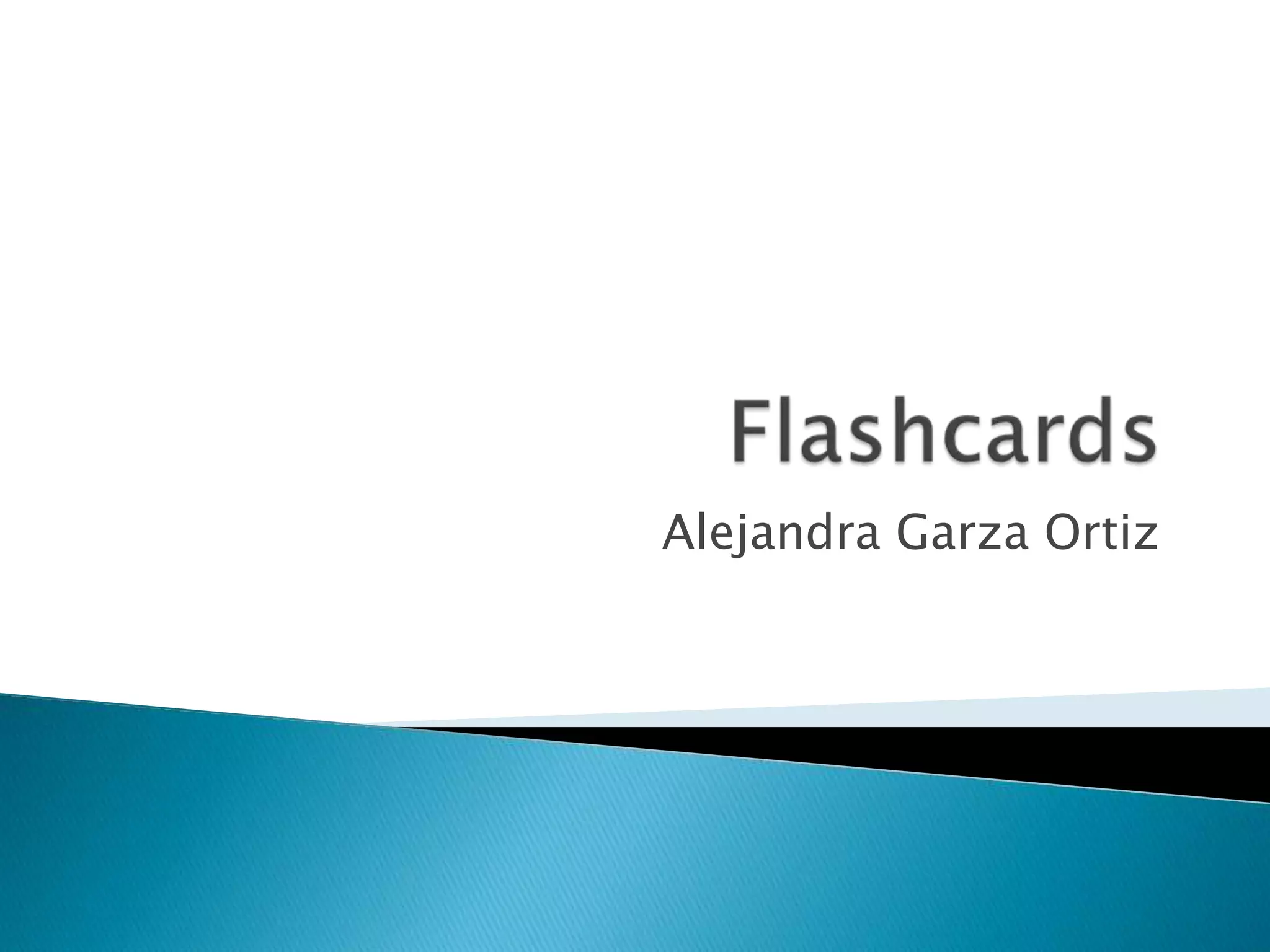 Flashcards | PPTX