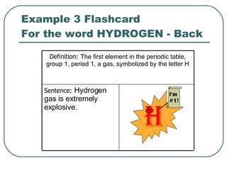 Flashcards | PPT