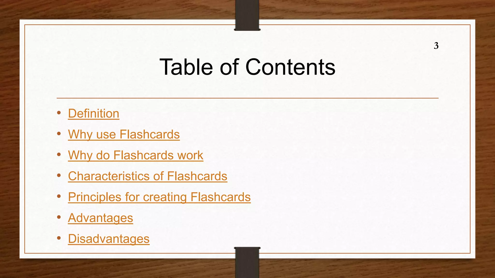 Flashcards | PPTX