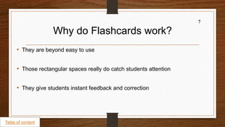 Flashcards | PPTX