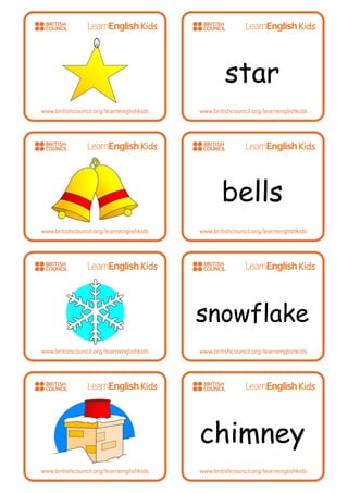 Flashcards christmas | PDF