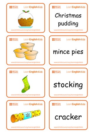 Flashcards christmas | PDF