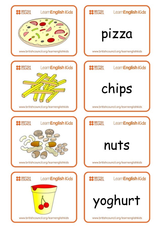 Flashcards food-set-1
