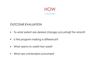 Logic model | PPTX | Education