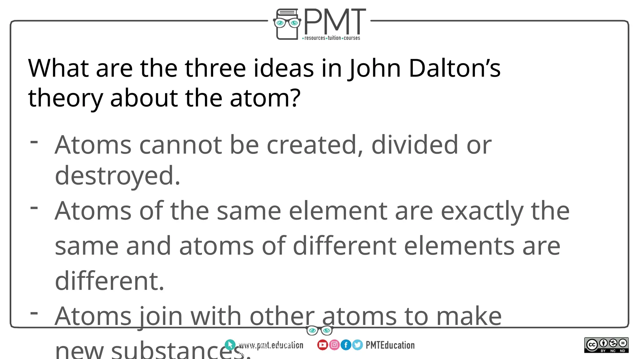 Flashcards - Topic 1 Key Concepts in Chemistry - Edexcel Chemistry GCSE.pptx