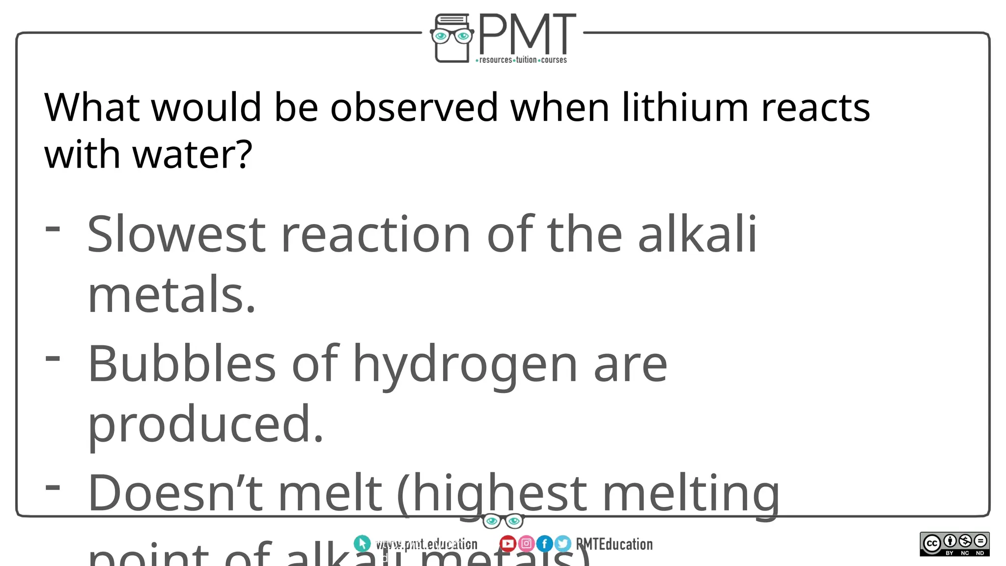 Flashcards - Topic 6 Groups in the Periodic Table - Edexcel Chemistry GCSE.pptx