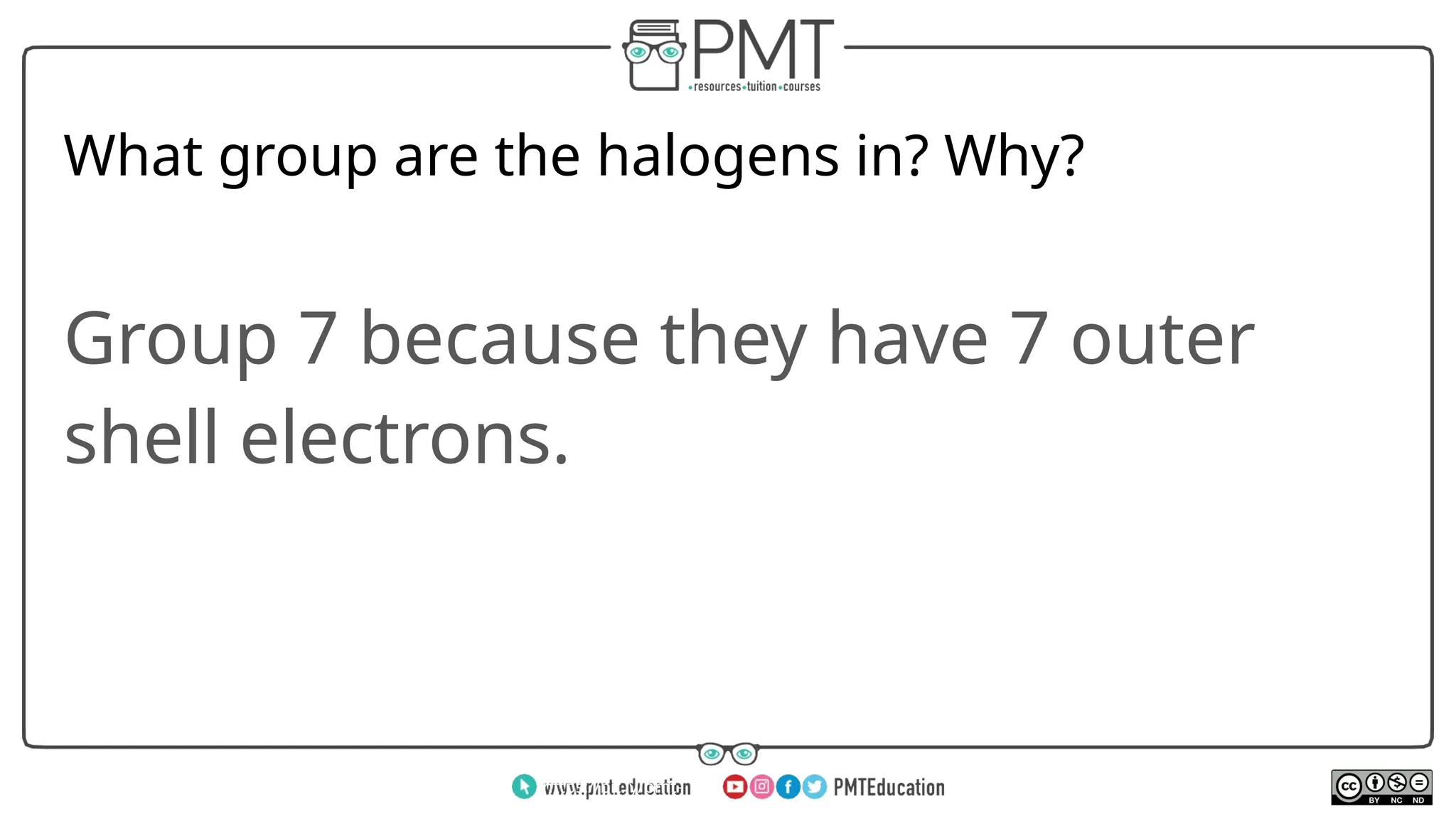 Flashcards - Topic 6 Groups in the Periodic Table - Edexcel Chemistry GCSE.pptx