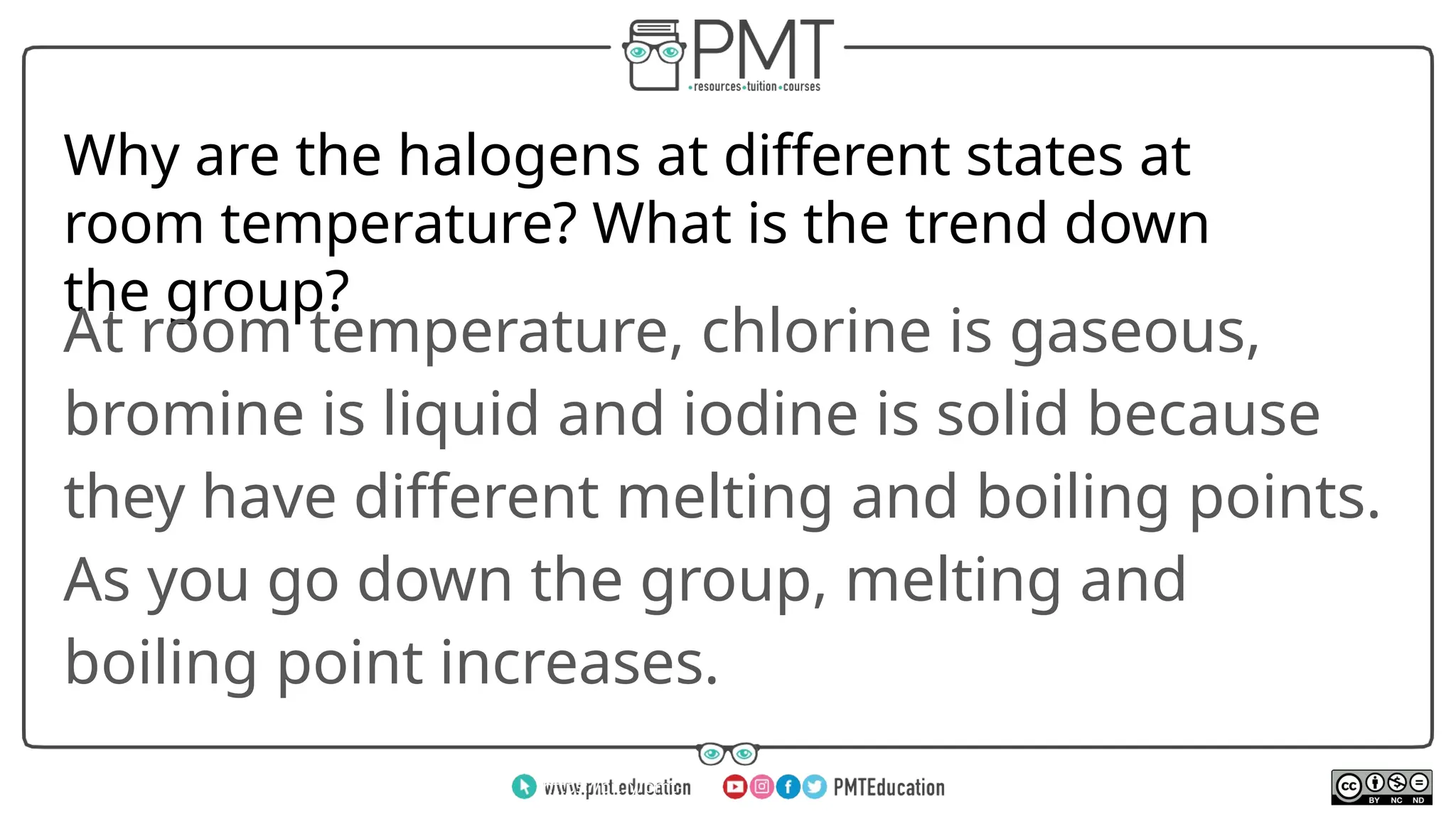 Flashcards - Topic 6 Groups in the Periodic Table - Edexcel Chemistry ...