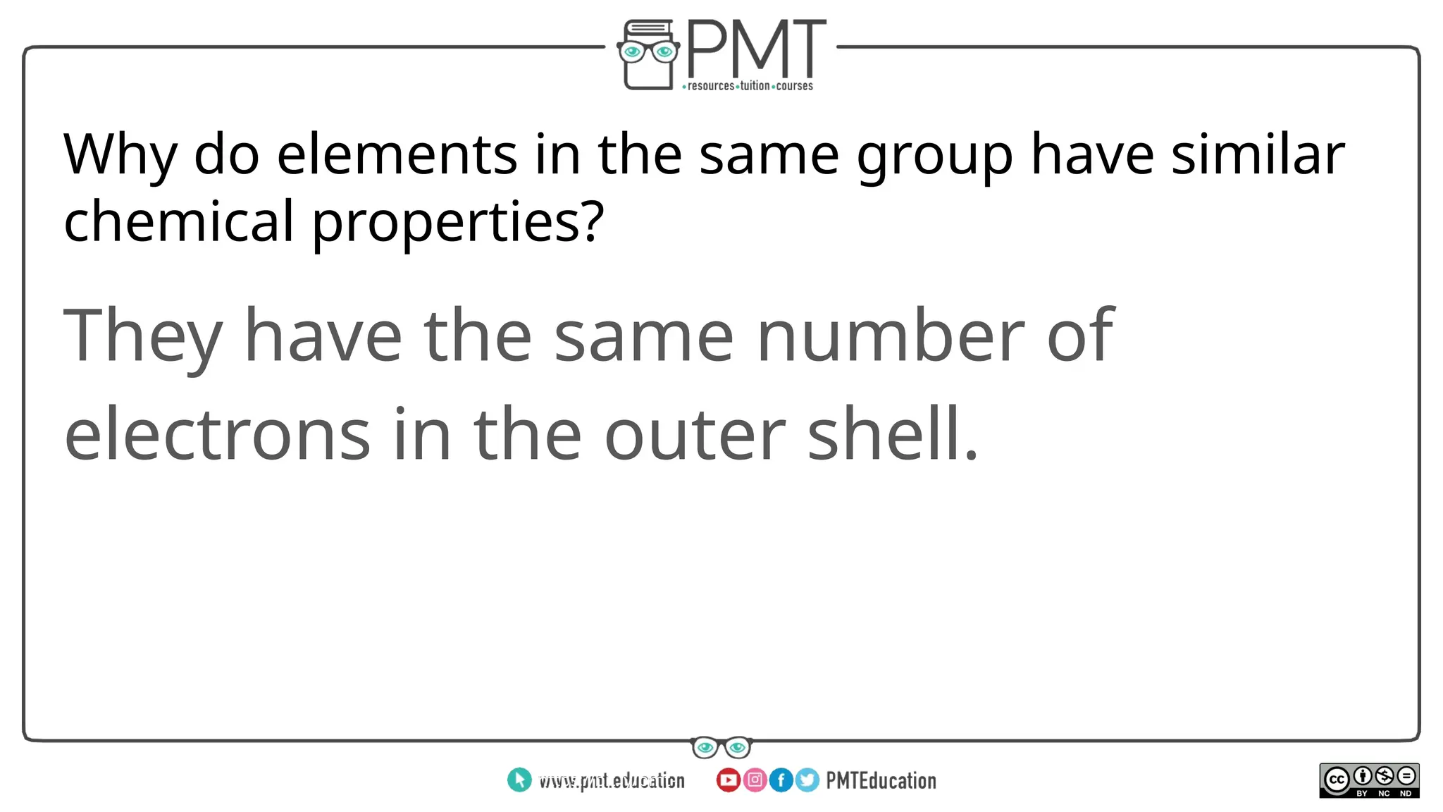 Flashcards - Topic 6 Groups in the Periodic Table - Edexcel Chemistry GCSE.pptx